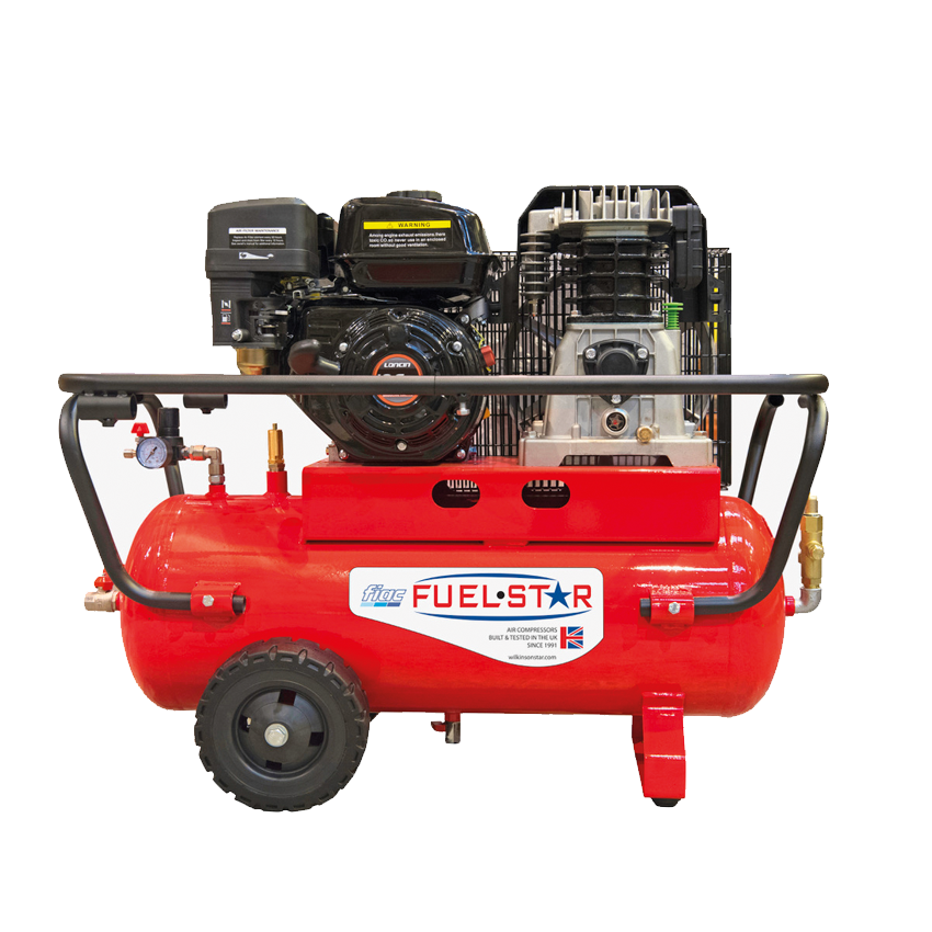 Fuel Star Petrol Air Compressor 5.5HP CFM 15 50L