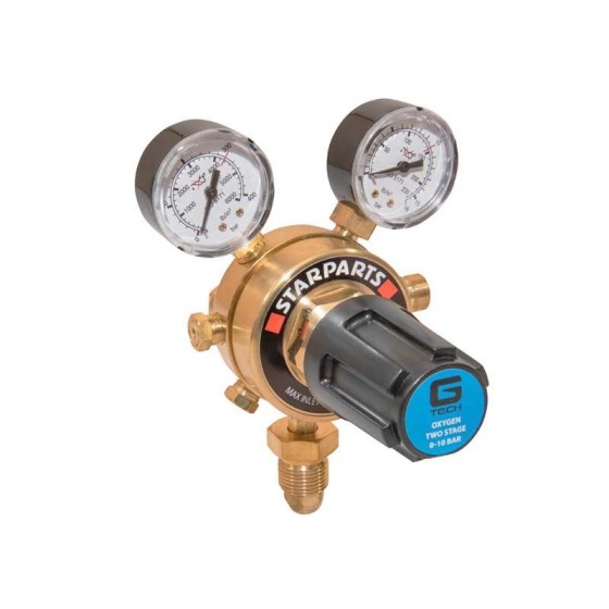 Oxygen Regulator Two Stage 2 Gauge 300 Bar