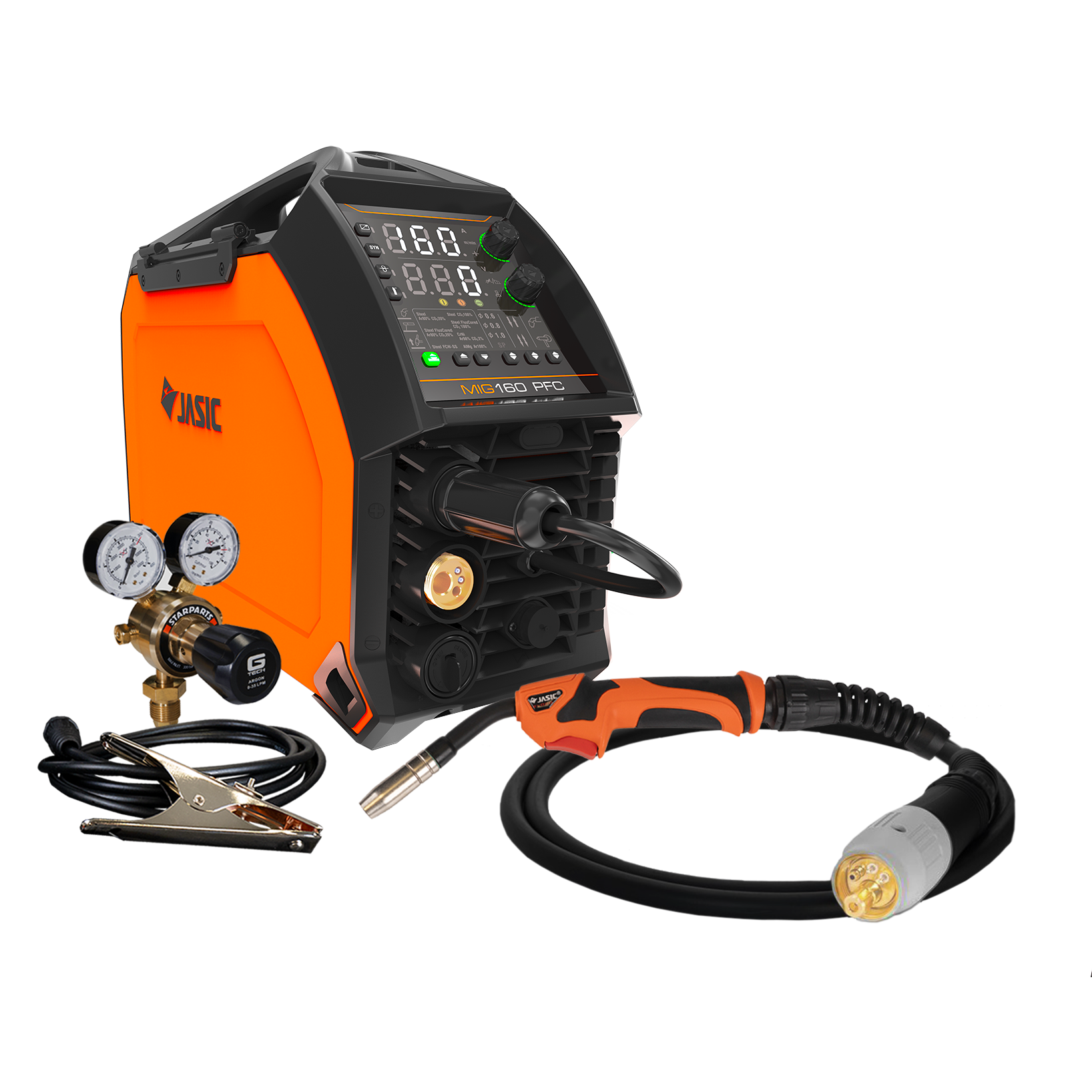 Jasic Pro Evo MIG 160 PFC MIG Welder | 110-240V | EM-160C