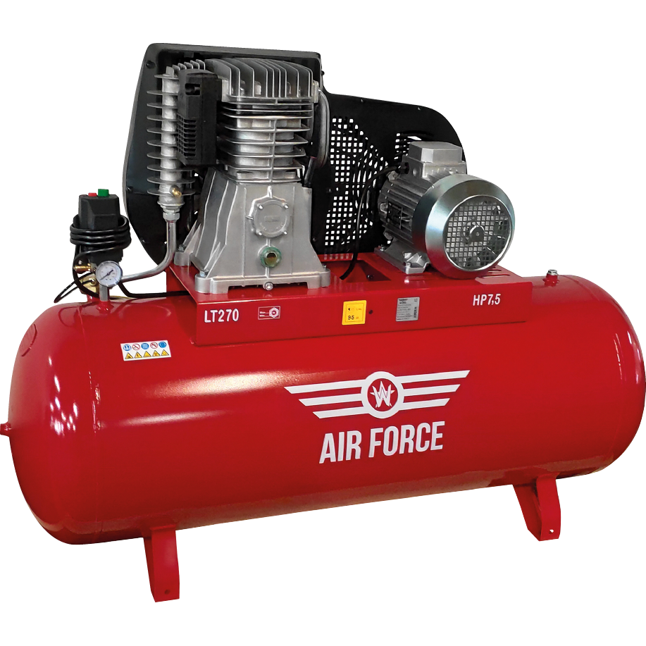 Air Force Air Compressor 7.5HP 270L CFM 28.2 400V Static