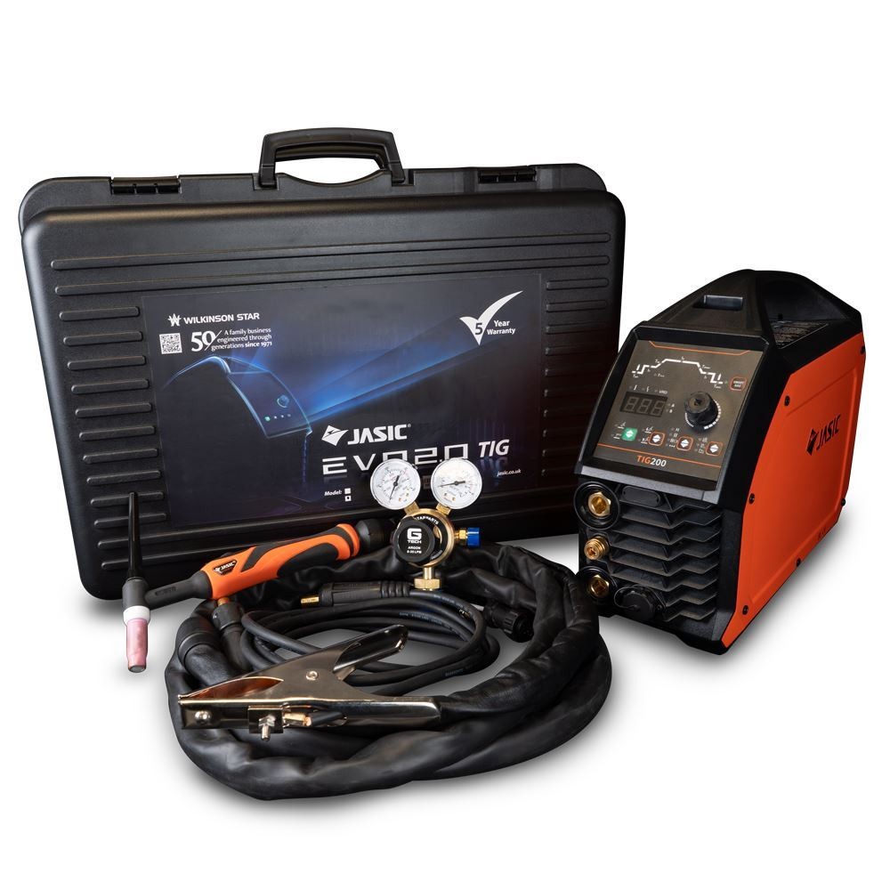 Jasic EVO Tig 200 DC PFC Tig Welder | 110-240V | ET-200